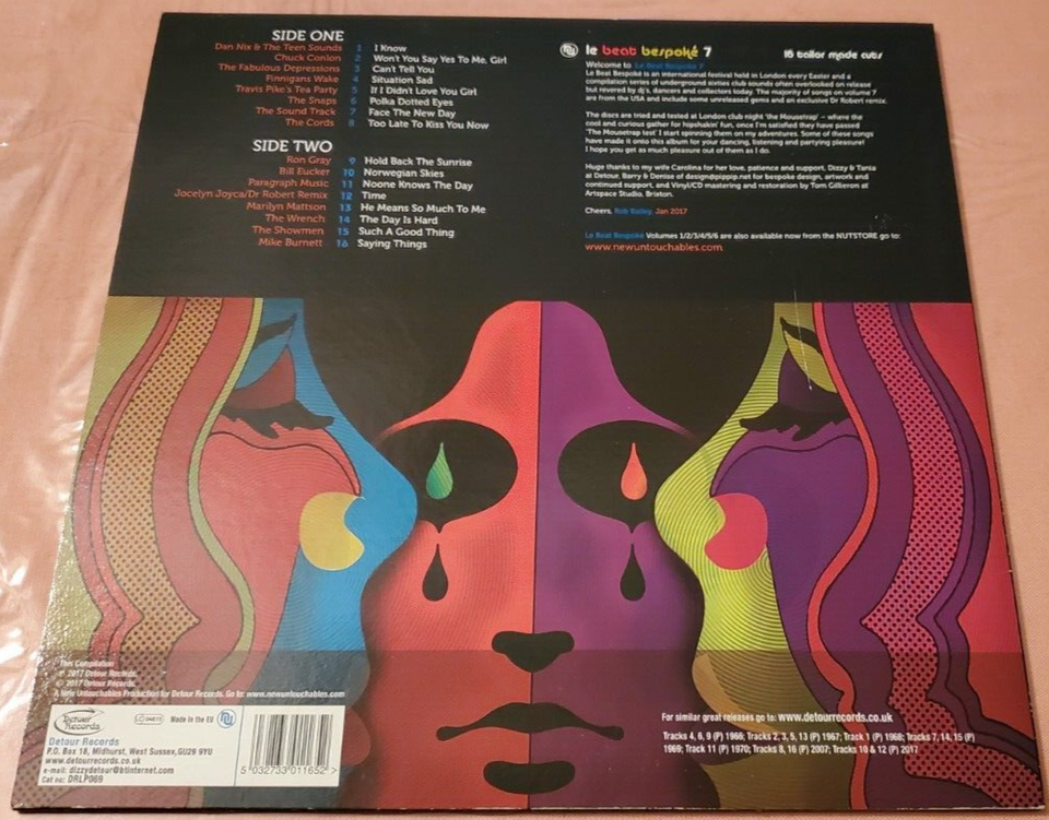 Le Beat Bespoke 7 - Mod-Garage-Psych-Freakbeat-Compilation VINYL | eBay