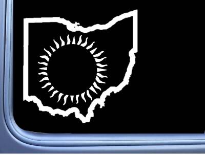 Eclipse Sticker Ohio Decal OS 090 6" decal total eclipse decal | eBay
