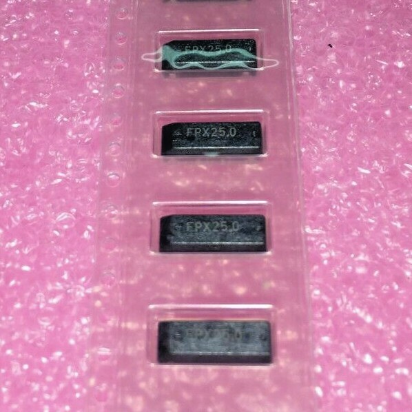 (28 PIECE LOT) FPX250F-20, Parallel - 3Rd Overtone Quartz Crystal ...