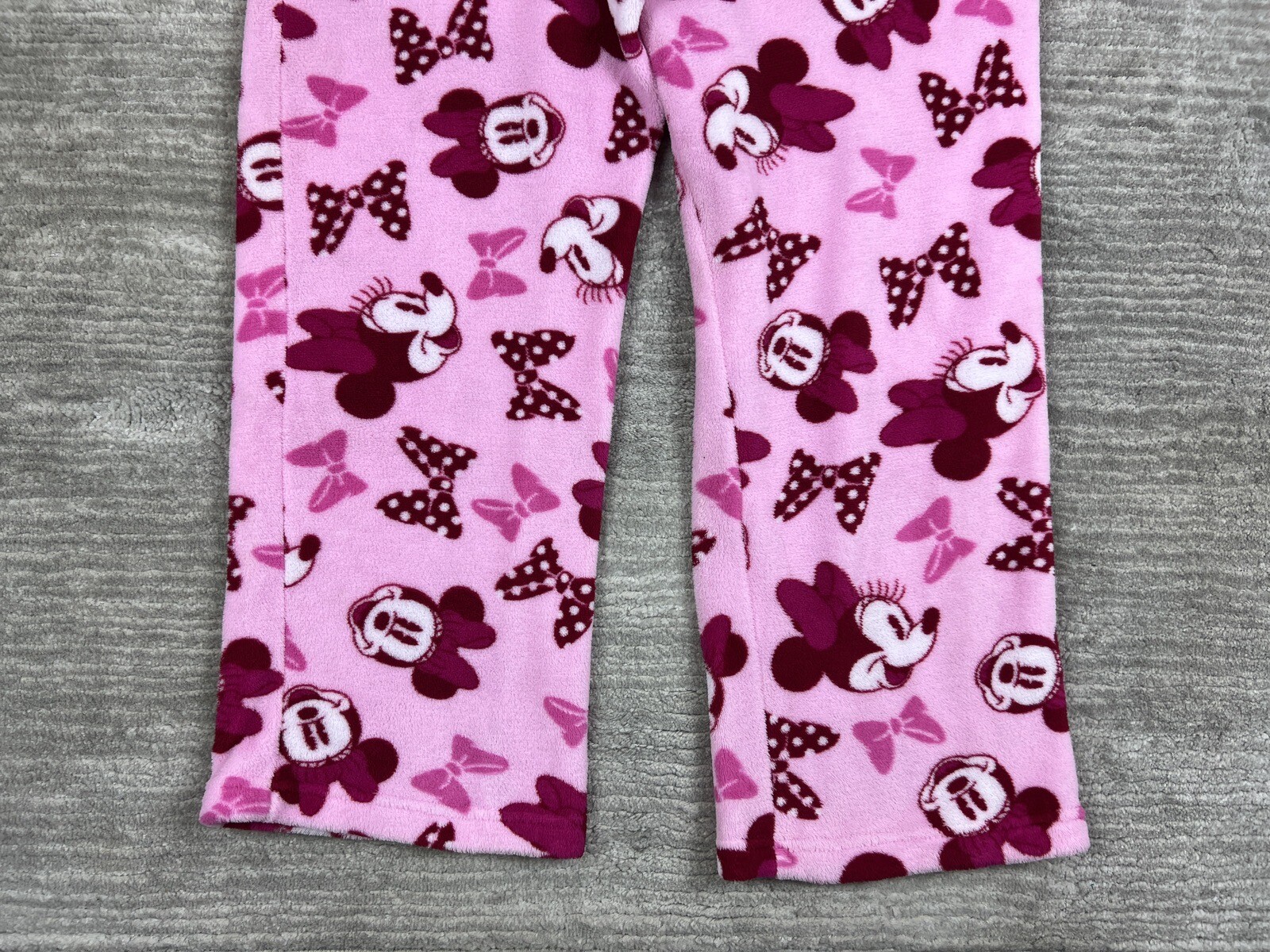 Disney Minnie Mouse Pajama Pants Womens Large Pink Al… - Gem