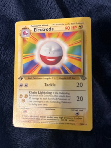 Pokémon TCG Electrode Jungle 18/64 Regular 1st Edition Rare | eBay