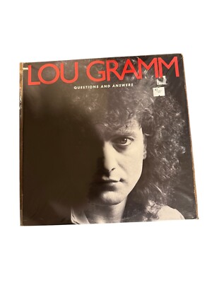 Vinyl 33rpm album - LOU GRAMM Long Hard Look (1989) | eBay