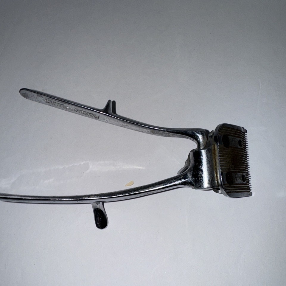 VINTAGE HAIR SQUEEZE CLIPPERS PRIESTS COLUMBIAN USA SMALL BARBER HAND ...