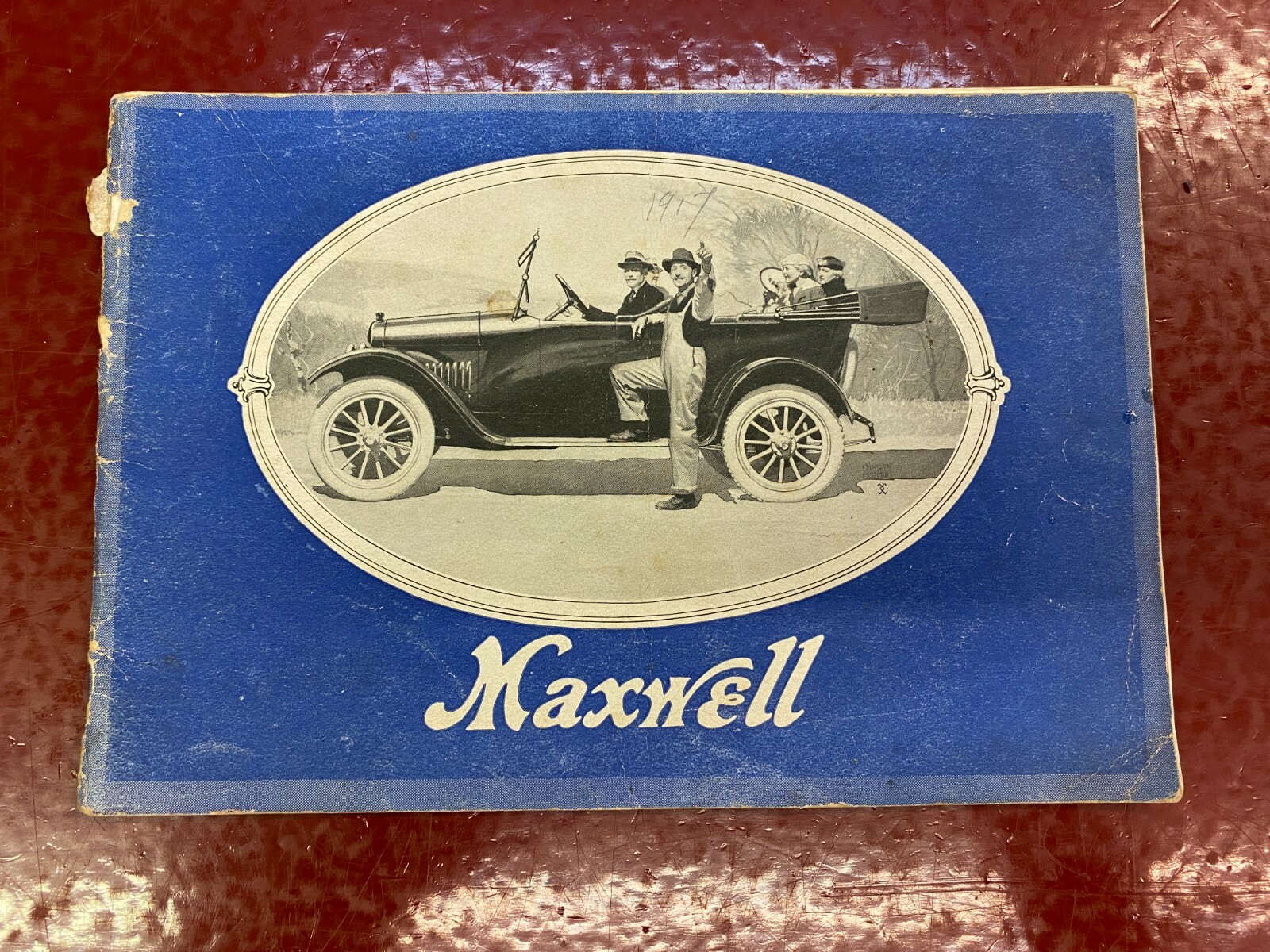 1917 MAXWELL MODEL LINE BOOKLET IN NICE ORIGINAL CONDITION J.W. SARGENT ...