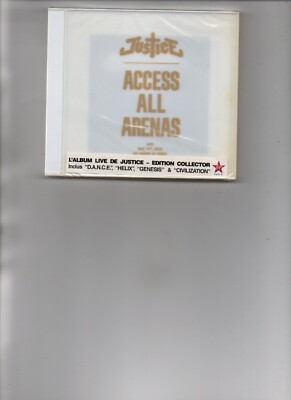 JUSTICE RARE SEALED CD ACCESS ALL ARENAS | eBay