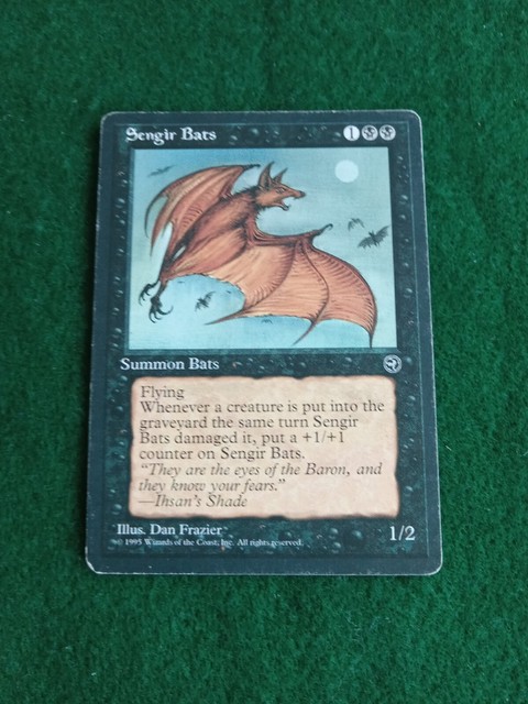 MTG Sengir Bats Homelands Regular Common for sale online | eBay