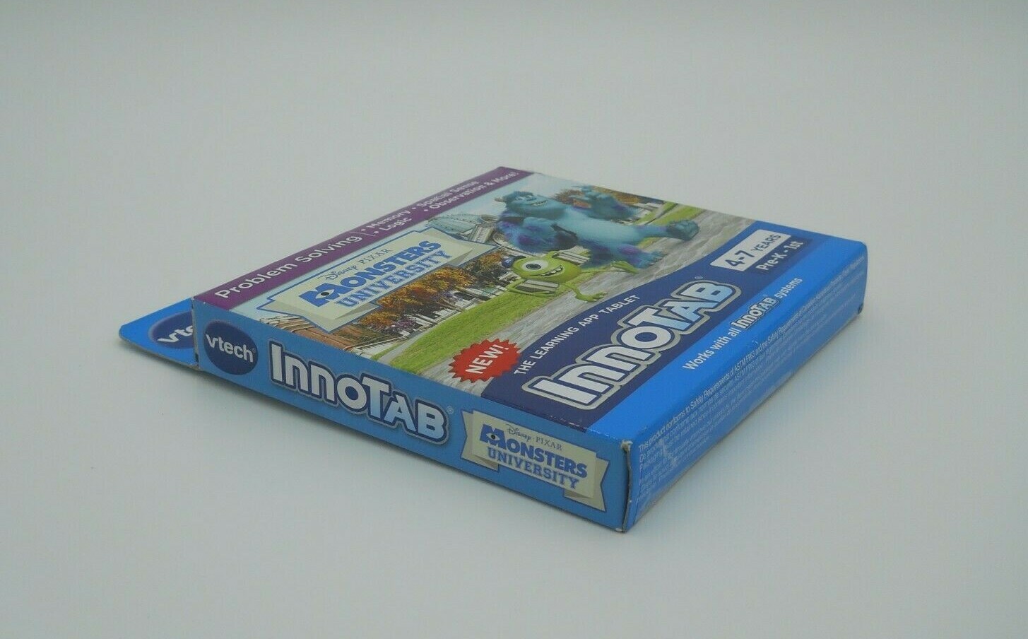 Vtech InnoTab Disney Pixar Monsters University Game Cartridge (80231900 ...
