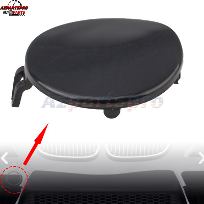 Front Bumper Tow Hook Eye Cap Cover For 2009 2010 2011 BMW 3 E90 E91 ...