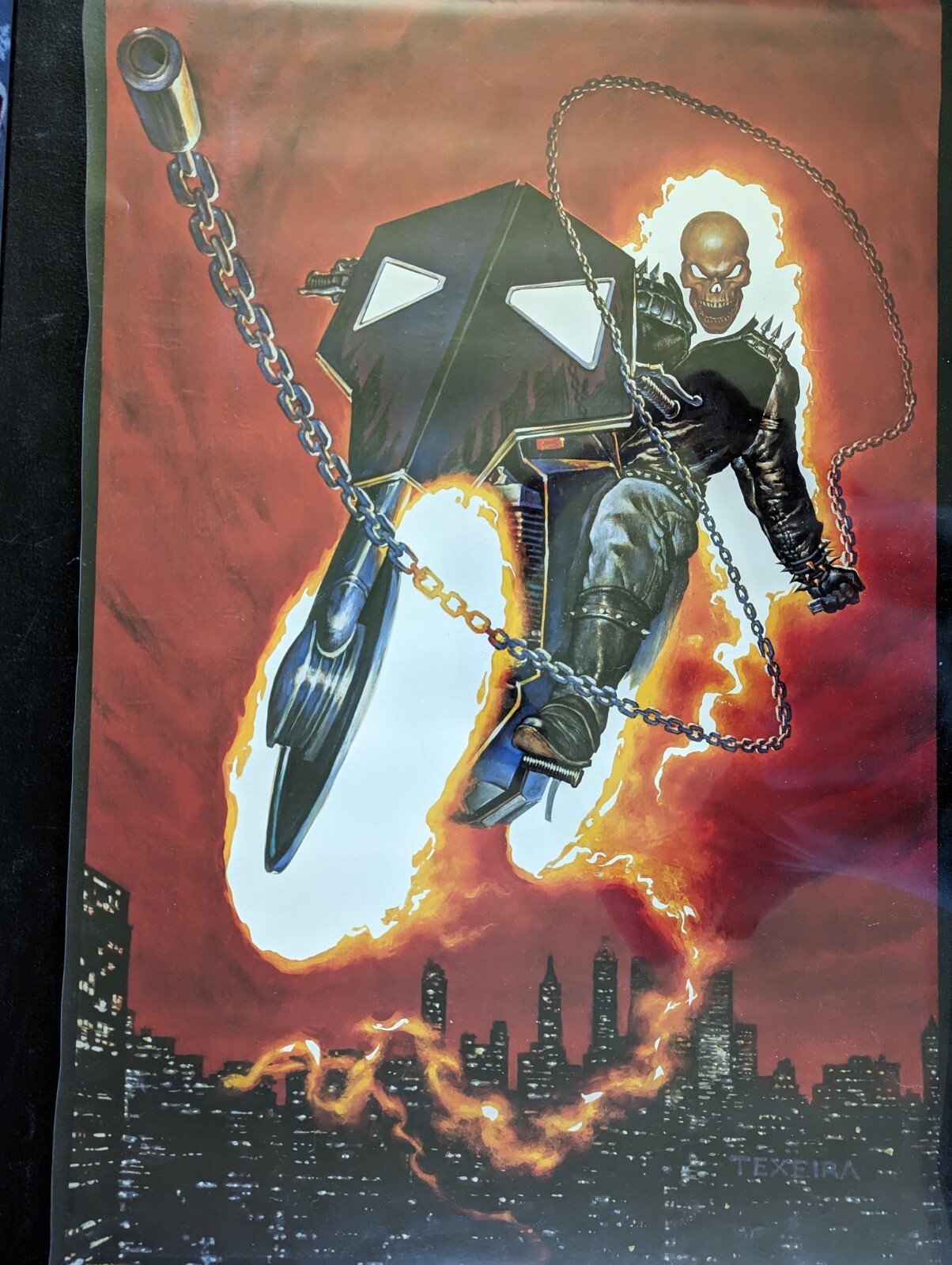 Ghost Rider Comic Poster