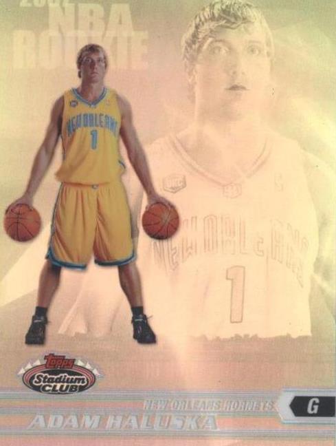 2007-08 Topps Stadium Club - NBA Rookie Adam Haluska #139 Chrome ...