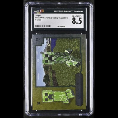 2021 Creeper Minecraft Adventure Trading Cards #113/230 CGC 8.5 NM ...