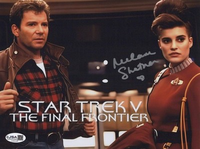 MELANIE SHATNER Signed STAR TREK V : THE FINAL FRONTIER 8x10 Photo ...