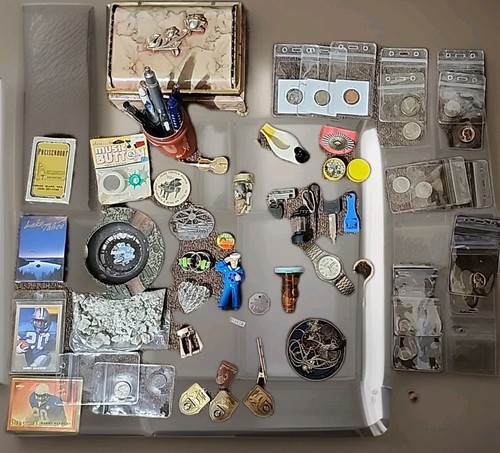 Estate Lot Vintage Collectibles, Coins, Watches, Etc, Over 100 Items | eBay