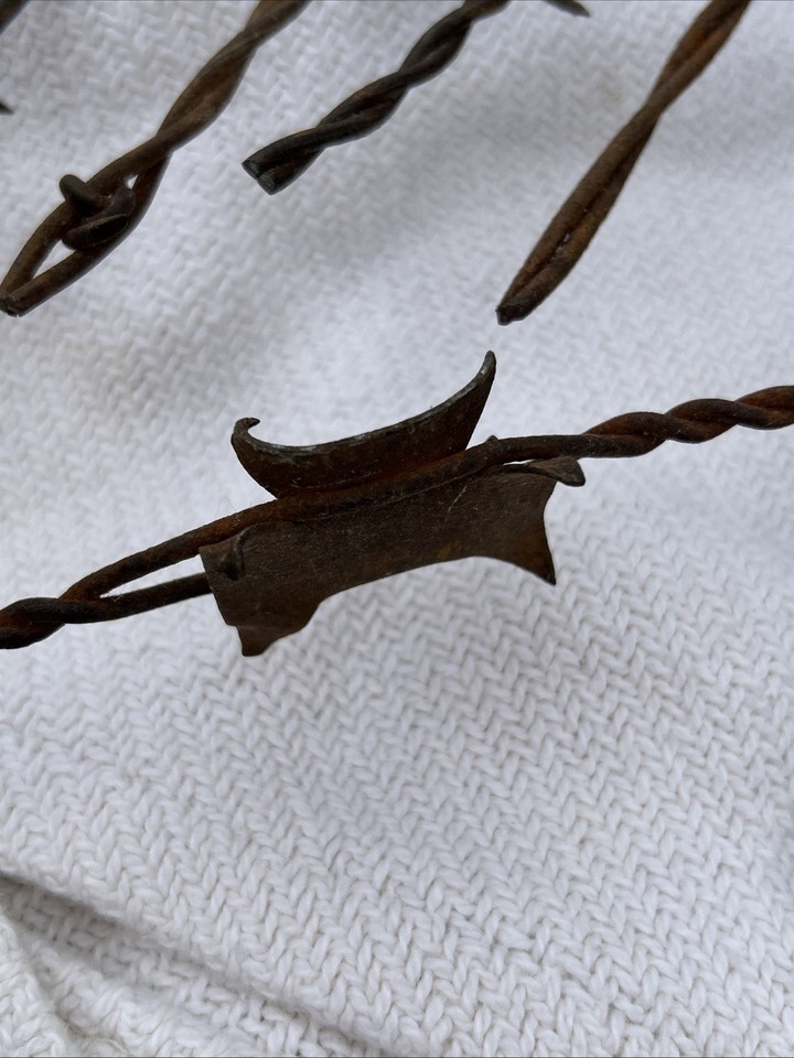 Appx. 45 Pieces Antique Barb Wire RARE LARGE VARIETY Old West History ...