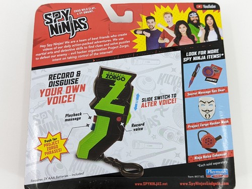 Spy Ninjas Project Zorgo Voice Morpher Record and Disguise your Voice ...