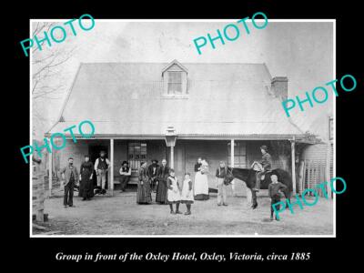 OLD 8x6 HISTORICAL PHOTO OF OXLEY VICTORIA VIEW OF THE OXLEY HOTEL ...