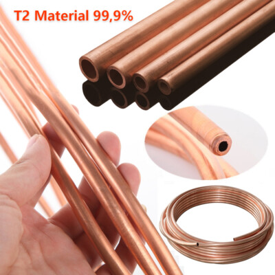 Kupferrohr Stange Kupfer Rohr 2/3/4/5/6/8/9.52/10/12mm Kupferrohr ...