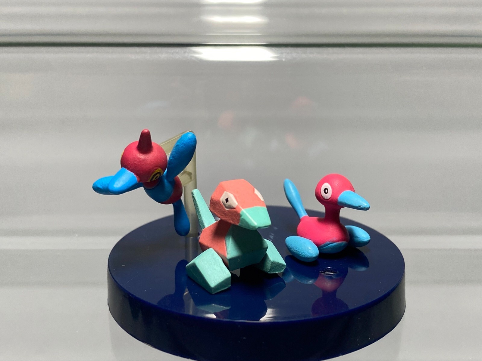 Porygon, Porygon2, Porygon-Z(H0.5"-1.0")Pokemon T-arts Zukan 1/40 Scale ...