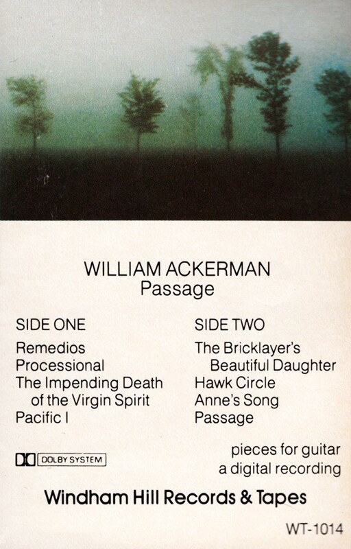 William Ackerman - Passage Cassette Tape | eBay