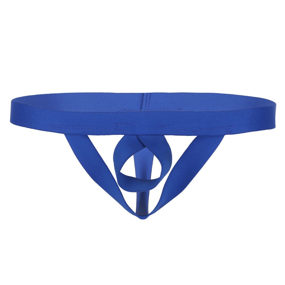 Mens Sexy Lingerie Jockstrap Open Front Briefs Underwear Backless Thong ...