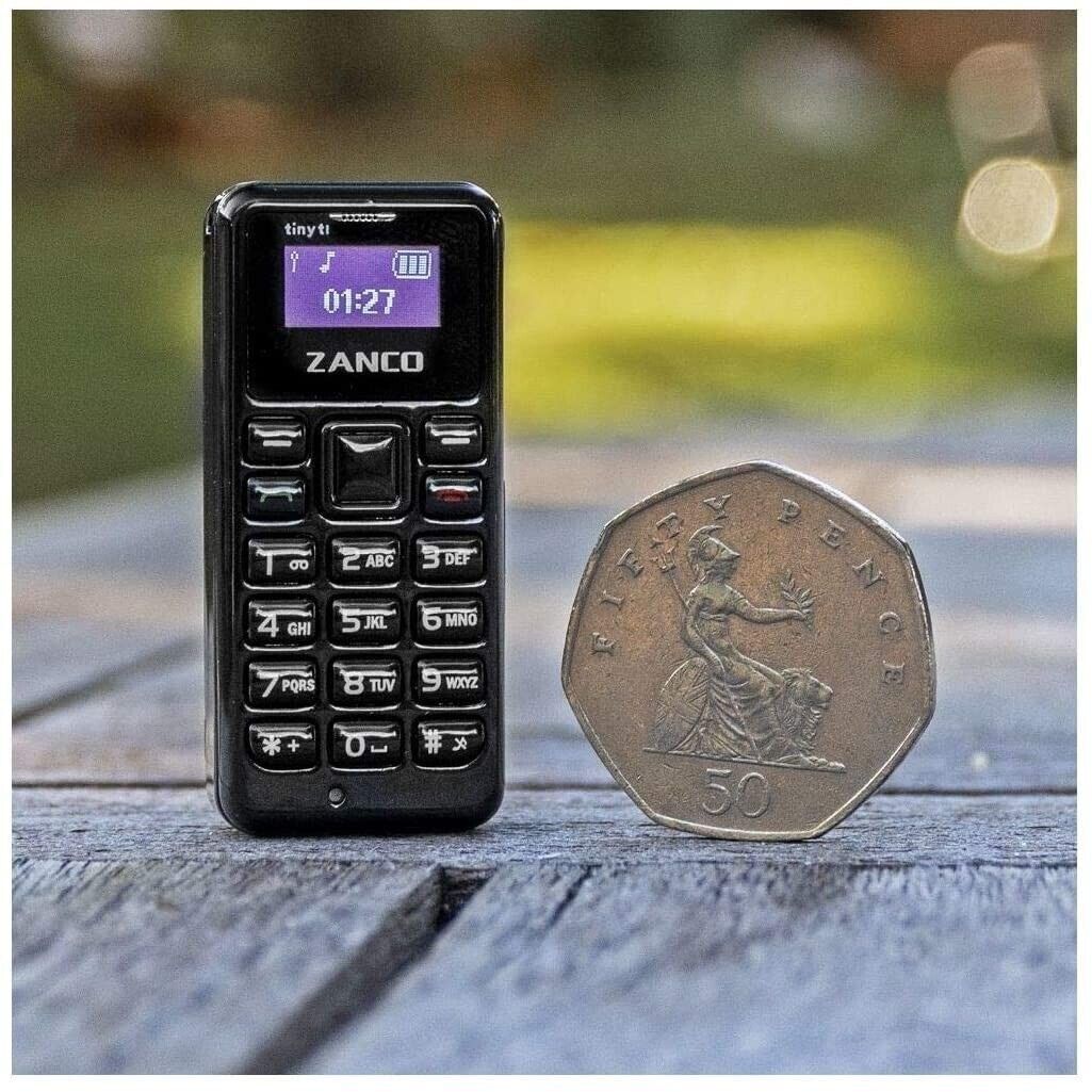Zanco Tiny T1 Smallest Mobile Cellphone - Black for sale online | eBay