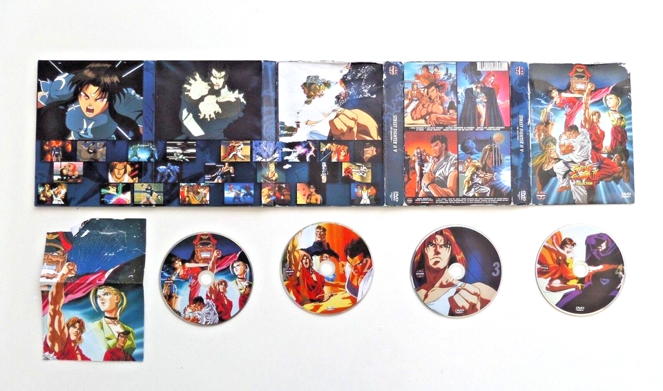 Street Fighter DVD Complete Sets, Movies and Super Street Fighter 4 | eBay