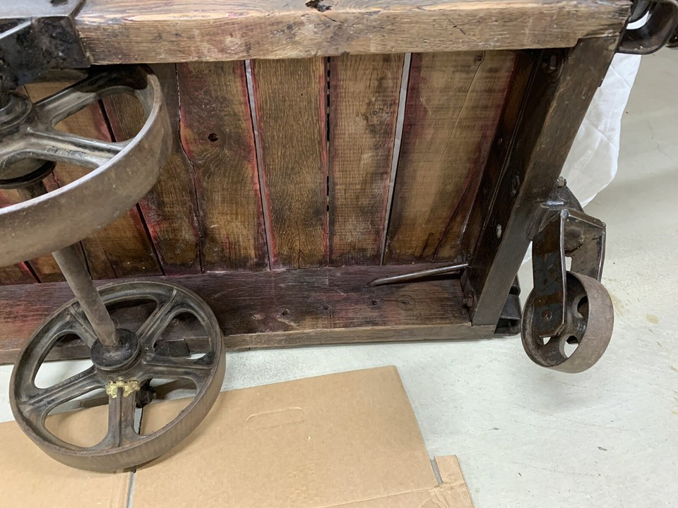 Towsley Railroad Factory Cart The “purple cart” Lineberry Nutting ...