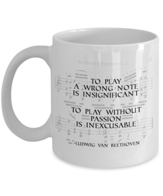 Beethoven Coffee Mug, 11 oz | eBay