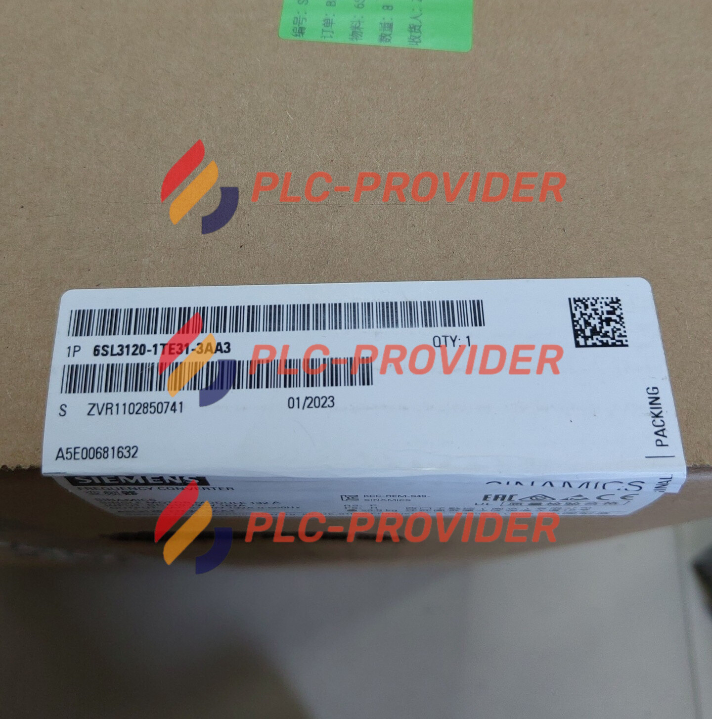 1PC Brand NEW Siemens 6SL3120-1TE31-3AA3 Motor Module Siemens ...