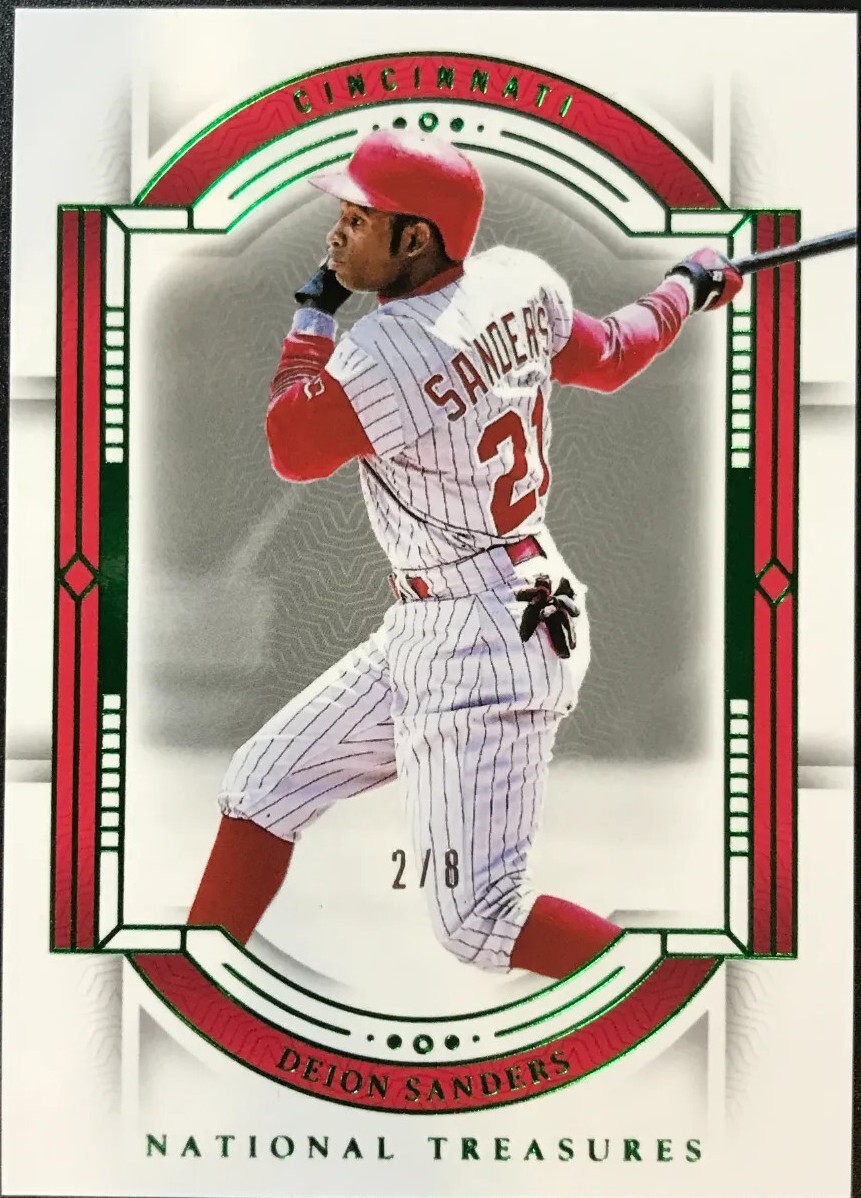 2024 Panini National Treasures - Deion Sanders #78 Emerald /8 for sale online | eBay