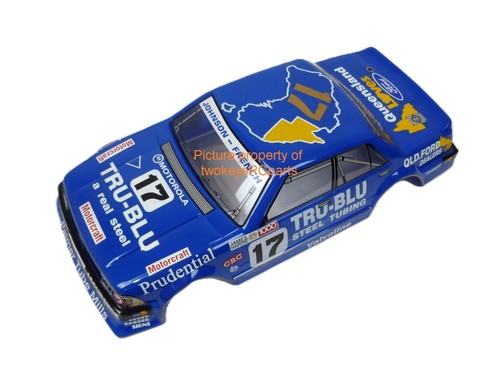 1:10 RC Painted Body Shell - Classic Ford Falcon Tru Blu XD Johnson ...