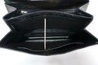 Vintage ALFRED ROTH Black Ostrich Leather Tote Bag Hand Bag Top Handle ...