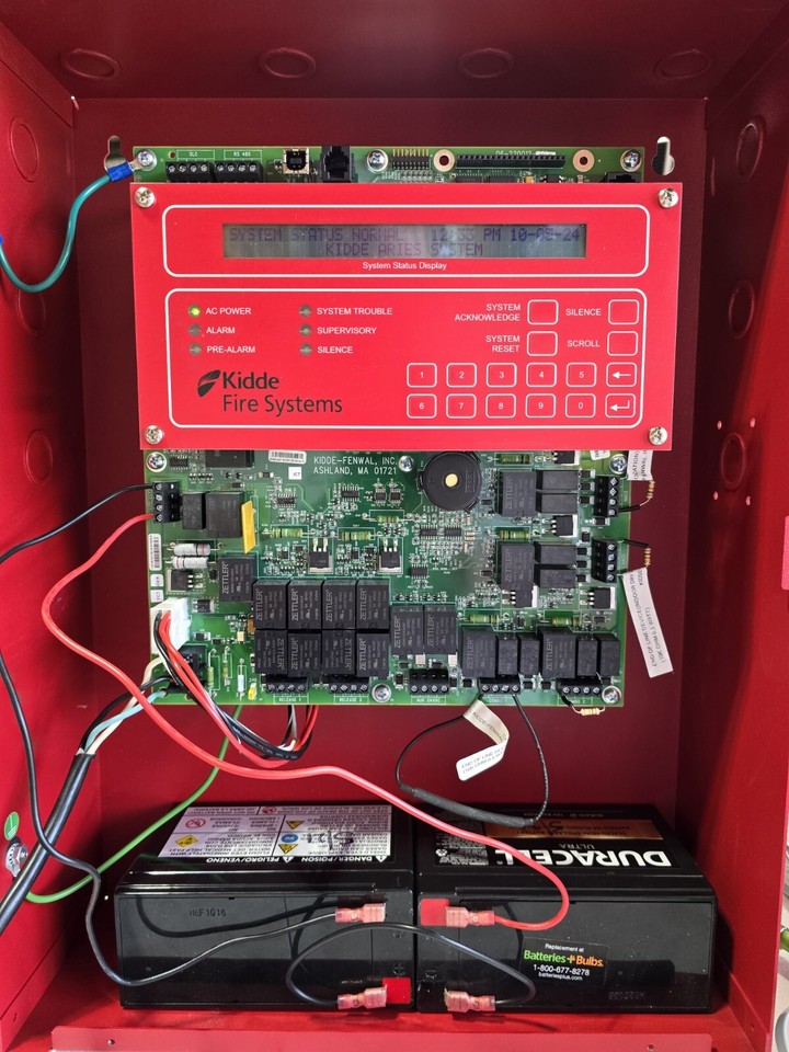 Kidde Aries Addressable Fire Suppression Panel FM200 Halon Preaction | eBay