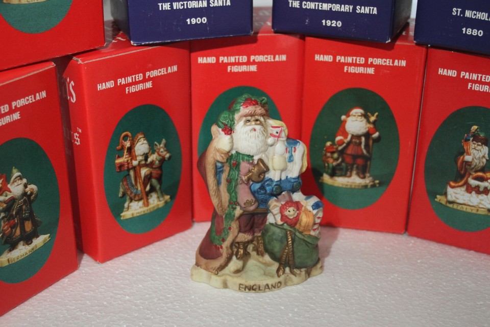 Santa Through The Years Santa Through The Ages Collection | eBay