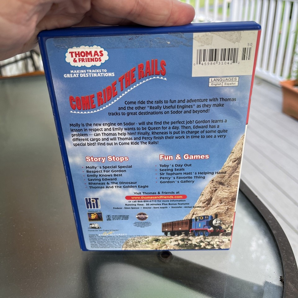 Thomas Friends - Come Ride the Rails (DVD, 2006)Limited 45986310422| eBay