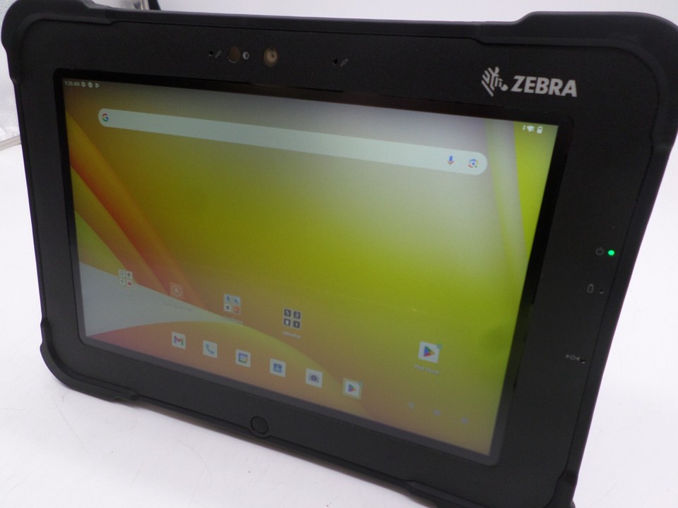 Zebra RTL10B1 L10 Tablet - Android 14 w/ GMS, 64GB, 13MP Cam, WiFi ...