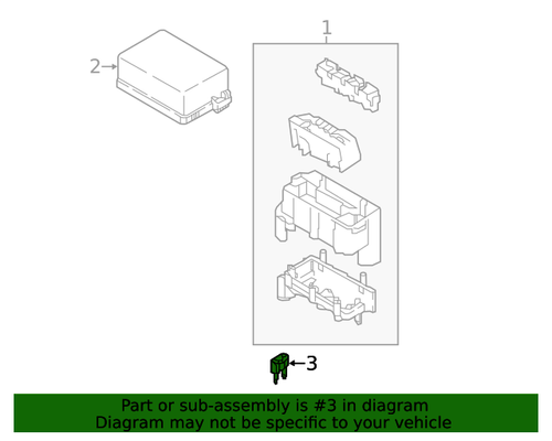 New Genuine Nissan / Infiniti Fuse 243197992A / 24319-7992A OEM | eBay