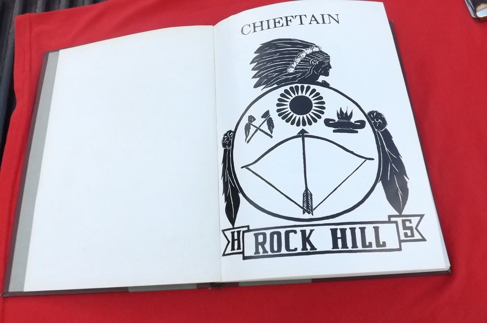 1980 ROCK HILL, OHIO HIGH SCHOOL YEARBOOK REDMEN YEAR BOOK IRONTON AREA ...