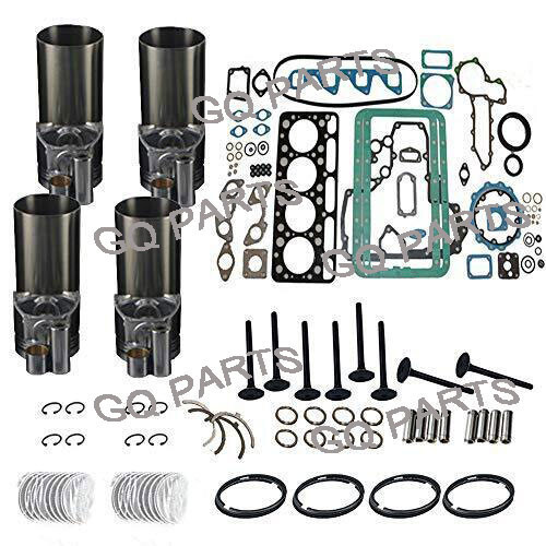 For Mitsubishi K4D Overhaul Rebuild Kit Engine MT2201D Tractor ...