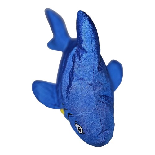 Blue Nylon Full Body Shark Puppet 12" Long Talentoy Factory READ | eBay