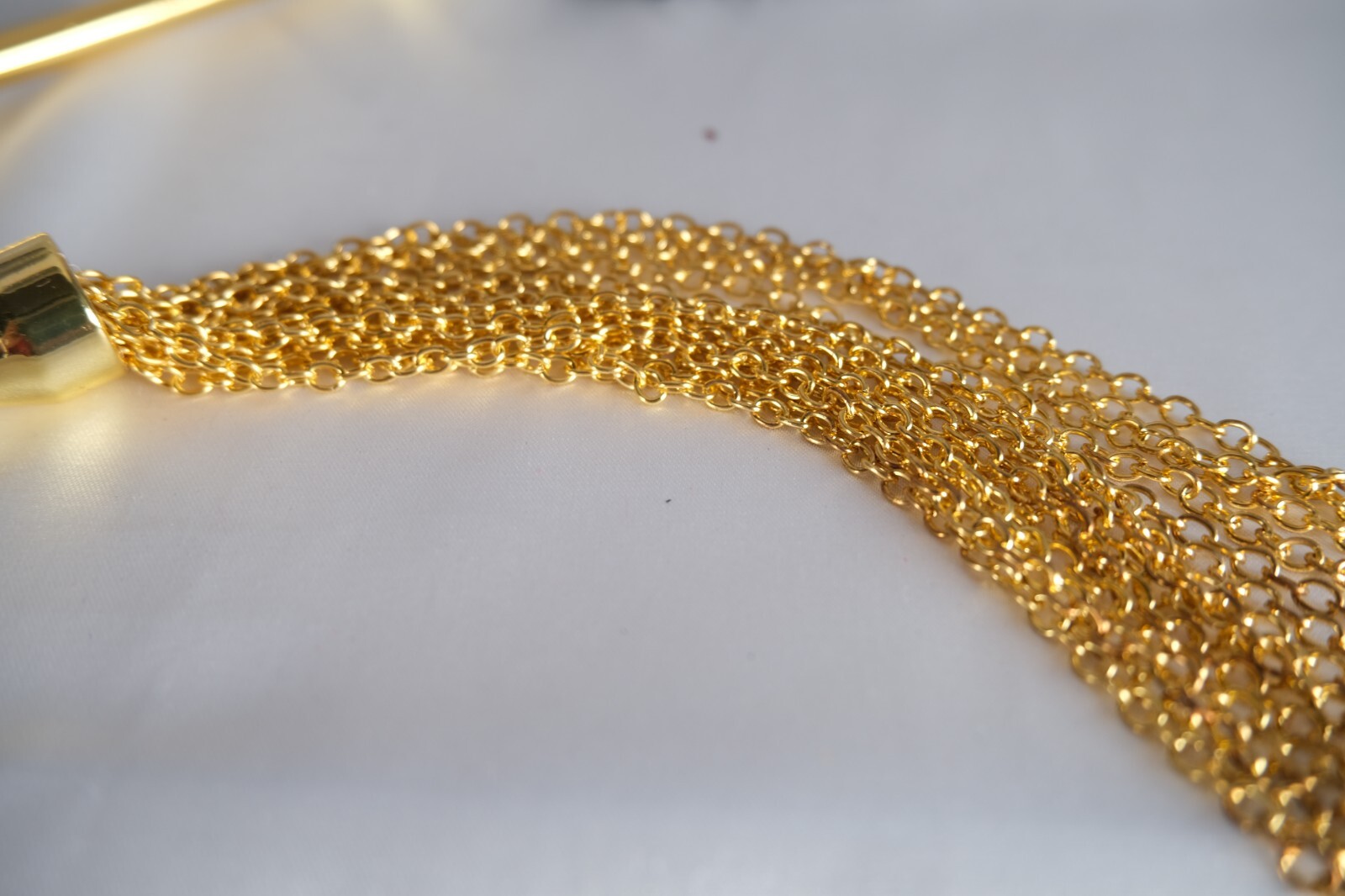 Black Ostrich Feather Tickler Metal Chain Tickler Wand Body Tickle ...