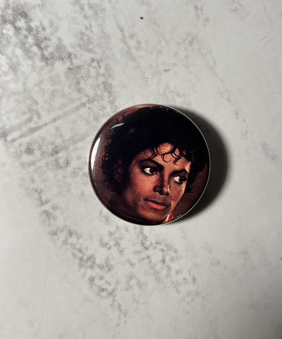 Michael Jackson Pinback Button. Original Handmade 1.5" Button. | eBay UK