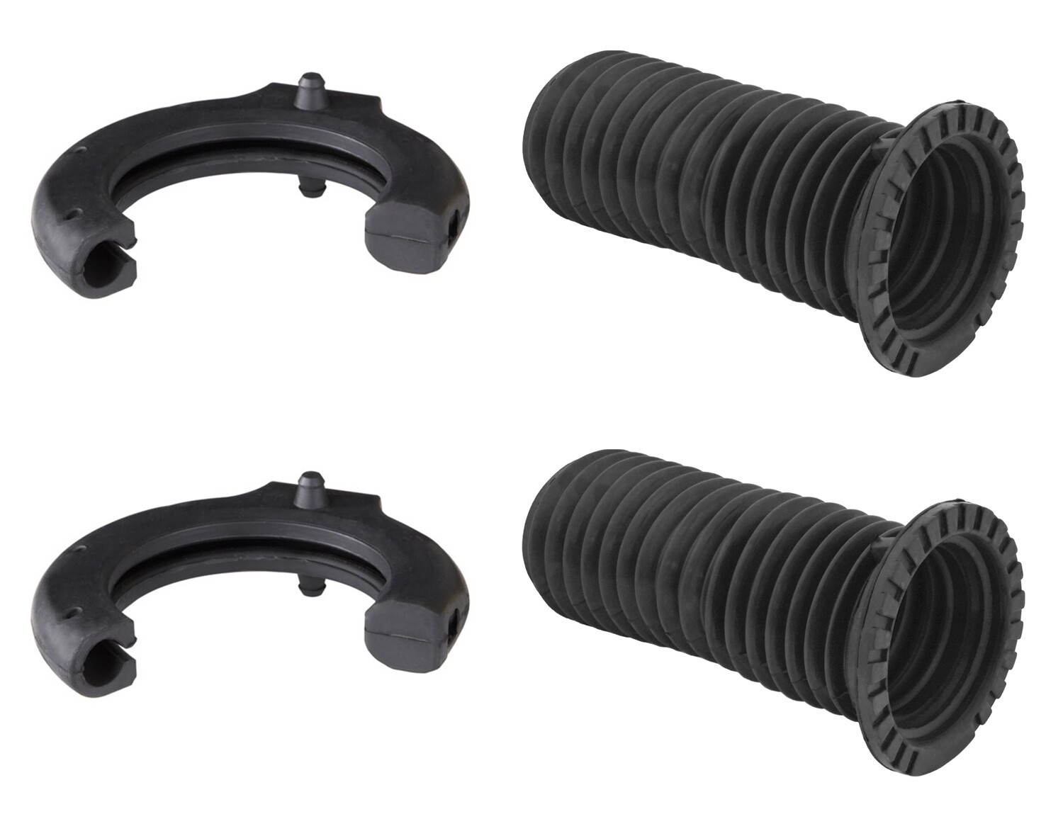 NEW Front Upper and Lower Coil Spring Insulators Kit KYB For Honda ...