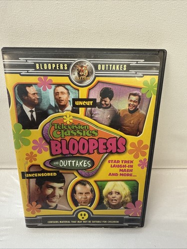 Television Classics Bloopers and Outtakes (Uncensored, 2003, DVD) 60 ...