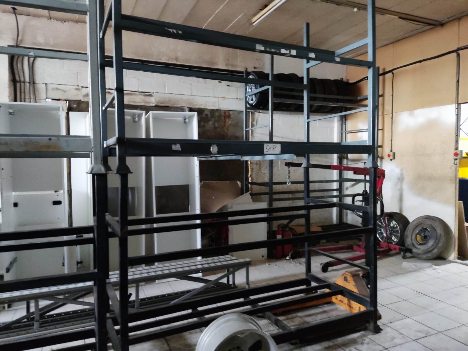 Huge stacking metal stillages pallet racking 30 Available | eBay UK