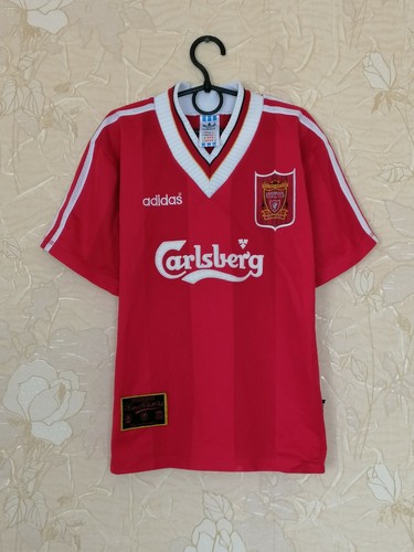 Liverpool 1995 - 1996 home football shirt jersey Adid… - Gem