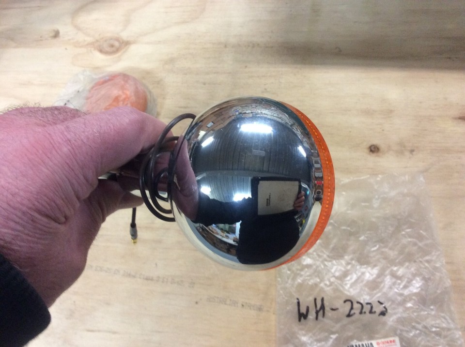 GENUINE YAMAHA PARTS LEFT REAR BLINKER DT250B 1975 DT400B 1975 450 ...