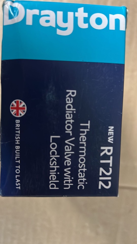 Drayton RT212 Thermostatic Radiator Valve with 15mm Angle + Matching ...