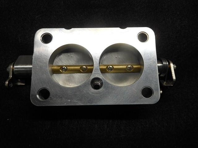 NEW VINTAGE SPEED ROCHESTER 2G TRI POWER SECONDARY BILLET ALUMINUM BASE ...
