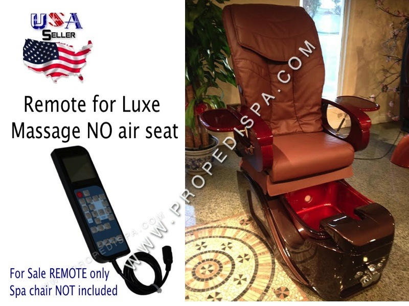 LCD massage remote control Luxe spa tech G570 NO AIR SEAT pedicure spa ...